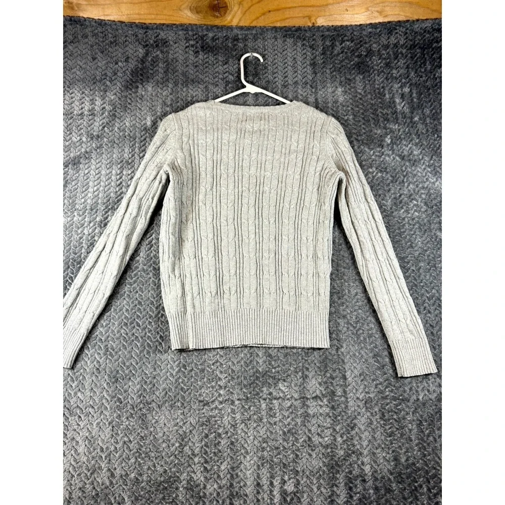 St. John's Bay | Sweaters | St Johns Bay Sweater Women Small Gray Cable ...